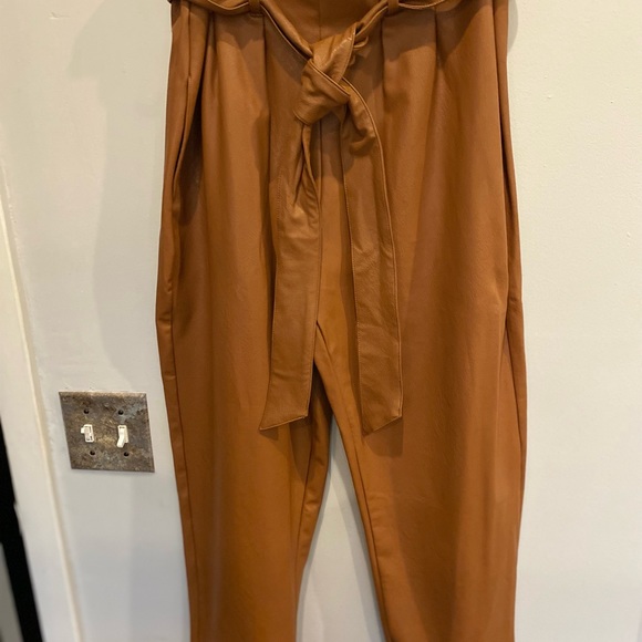 Commando | Pants & Jumpsuits | Commando Pants M Saddle Color Paper Bag ...